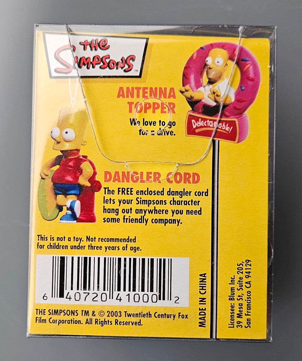 *Last One* Rare 2003 The Simpsons Homer Marge Bikers Car Antenna Toppe ...