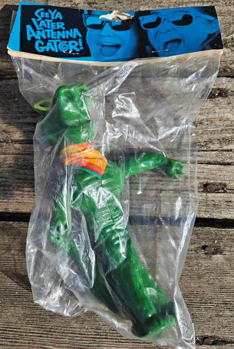 *Last One* Rare Vintage Antenna GATOR! (Yellow Sunglasses/Blue Package ...