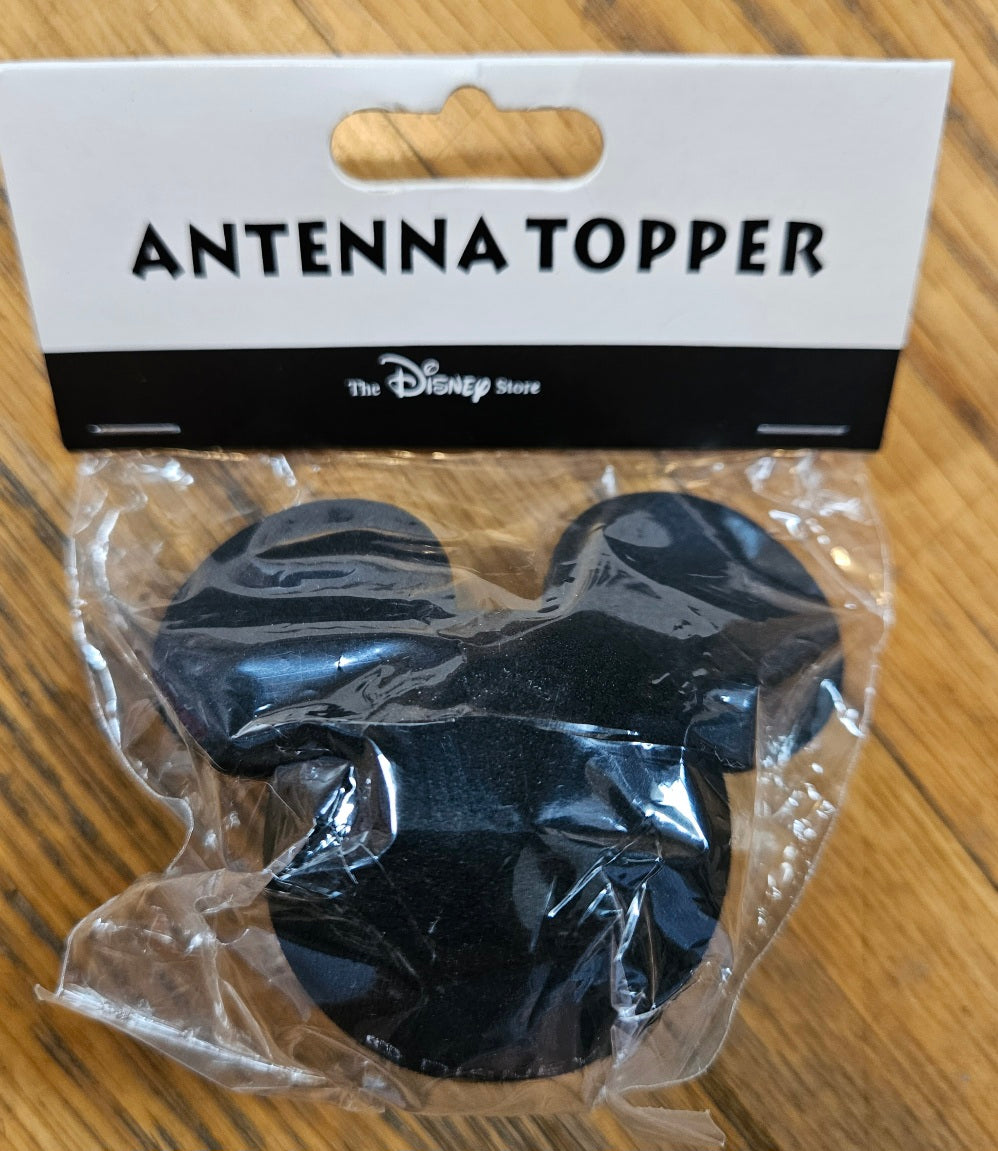 Disney Store Original Plain Mickey Black Antenna Topper ...